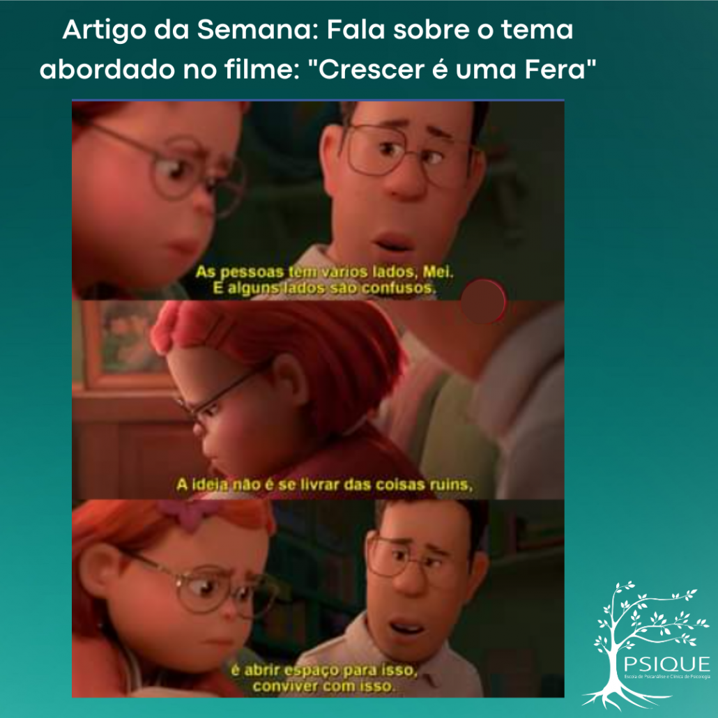 Artigo da semana: Fala sobre o tema abordado no filme: “Crescer e uma ... Artigo da semana: Fala sobre o tema abordado no filme: “Crescer e uma ...